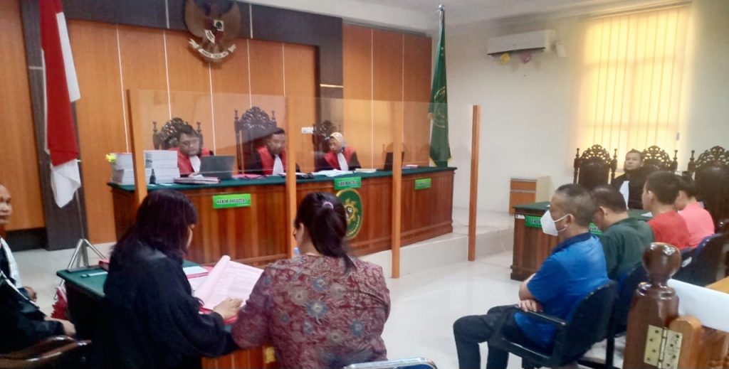 Pamar Lubis Bos Mas PT SRM dan Tiga Rekannya Jalani Sidang