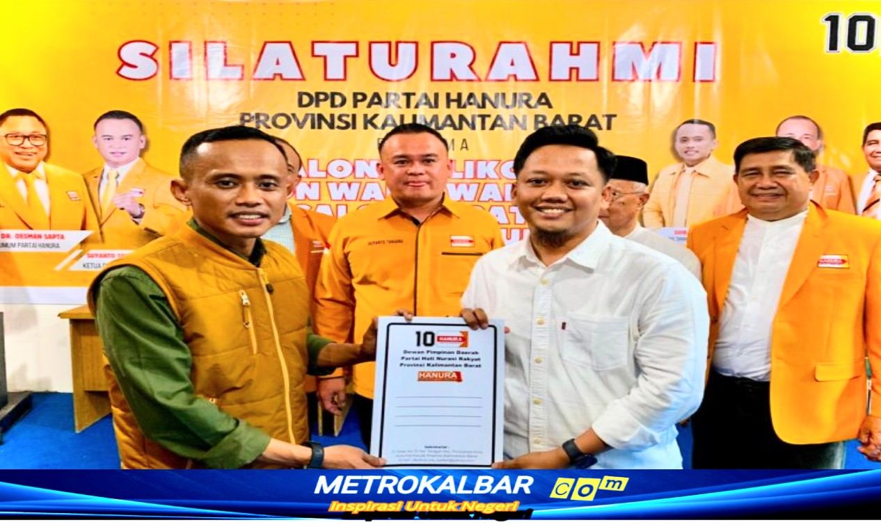 Balon Wakil Bupati Ketapang Termuda ini dapat Rekom dari Partai Hanura ...